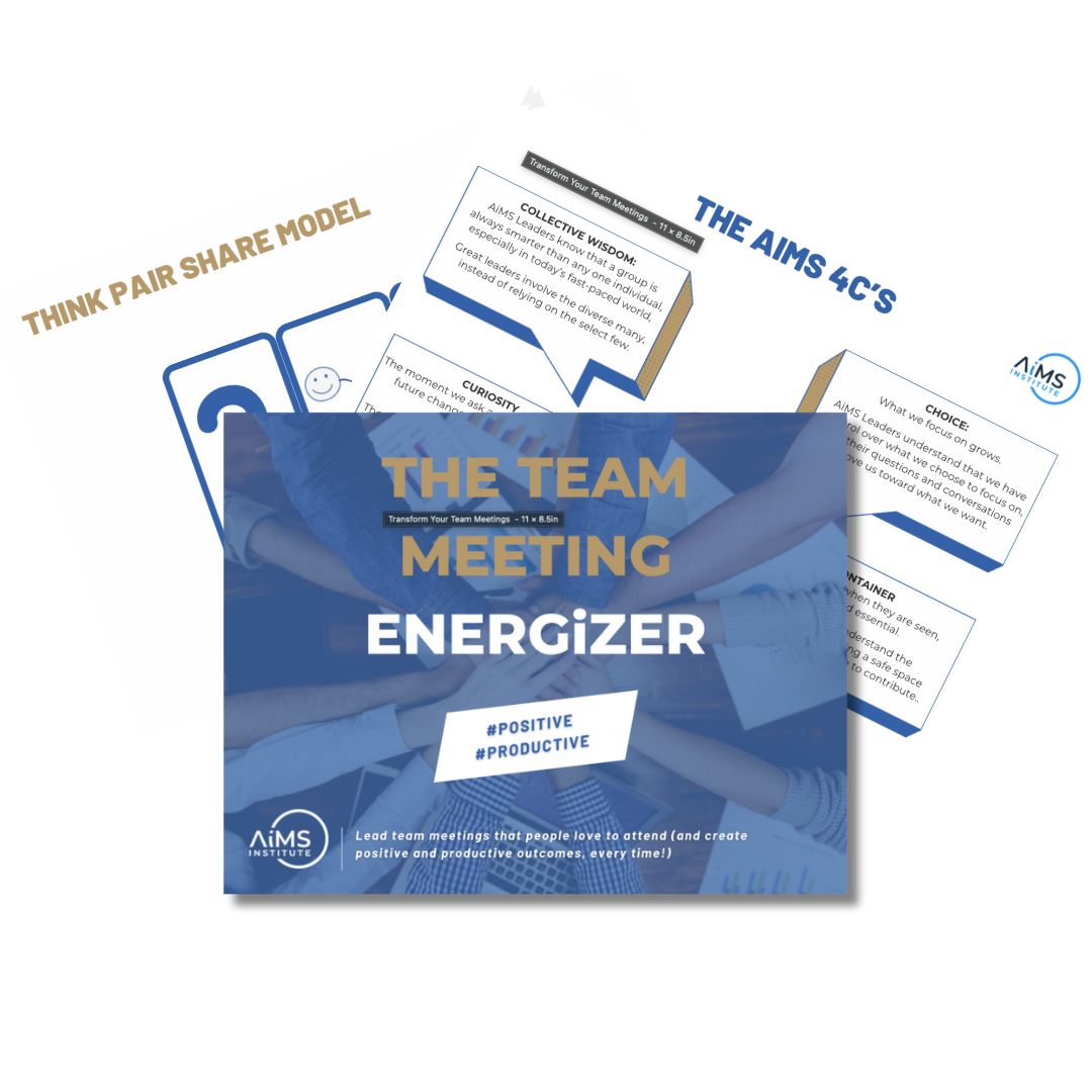 The Team Meeting Energizer - AiMS Institute